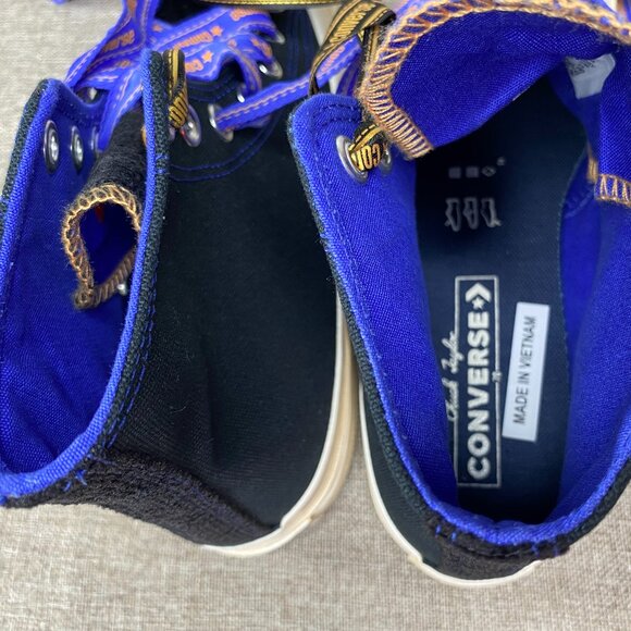 Converse | Shoes | Converse Chuck 7 High Ribbon Laces Womens 7 Black ...